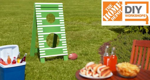 DIY Workshop: Build a Football Toss Game - Field Treasure Designs
