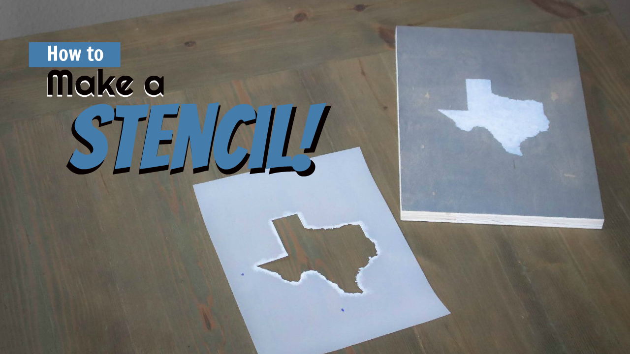 How to Make a Stencil! - Field Treasure Designs