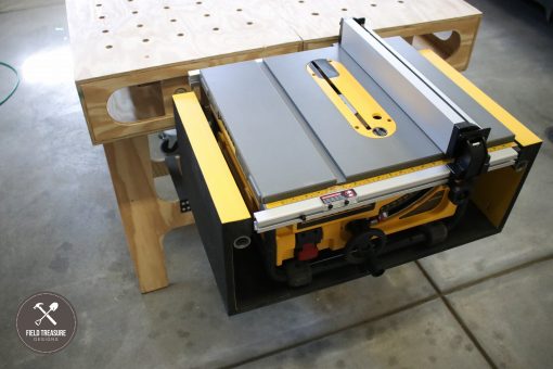 Building the Paulk Workbench, Part 3 | Table Saw Mount - Field Treasure ...
