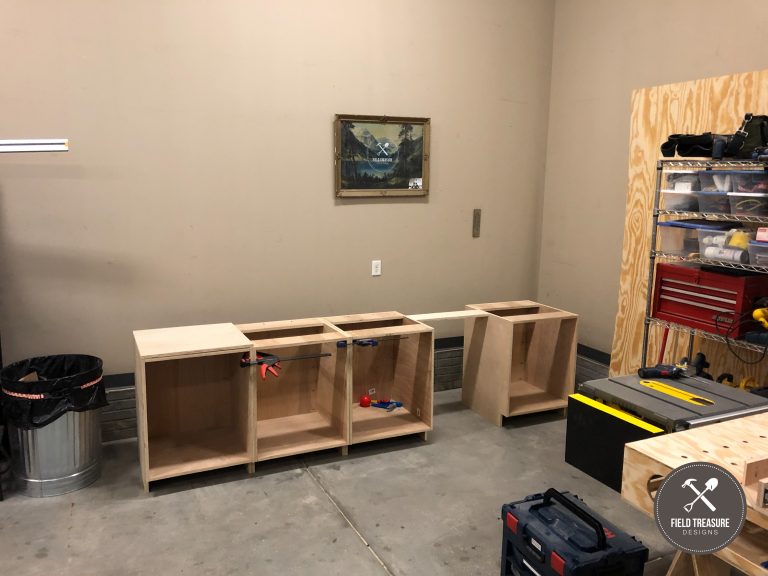 My Dream Miter Saw Station, Part 1 (Base Cabinets & Torsion Box ...