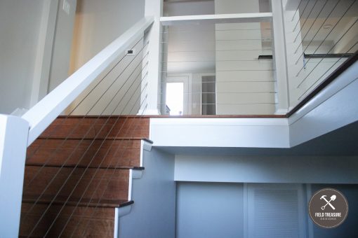 DIY Cable Railing! - Field Treasure Designs