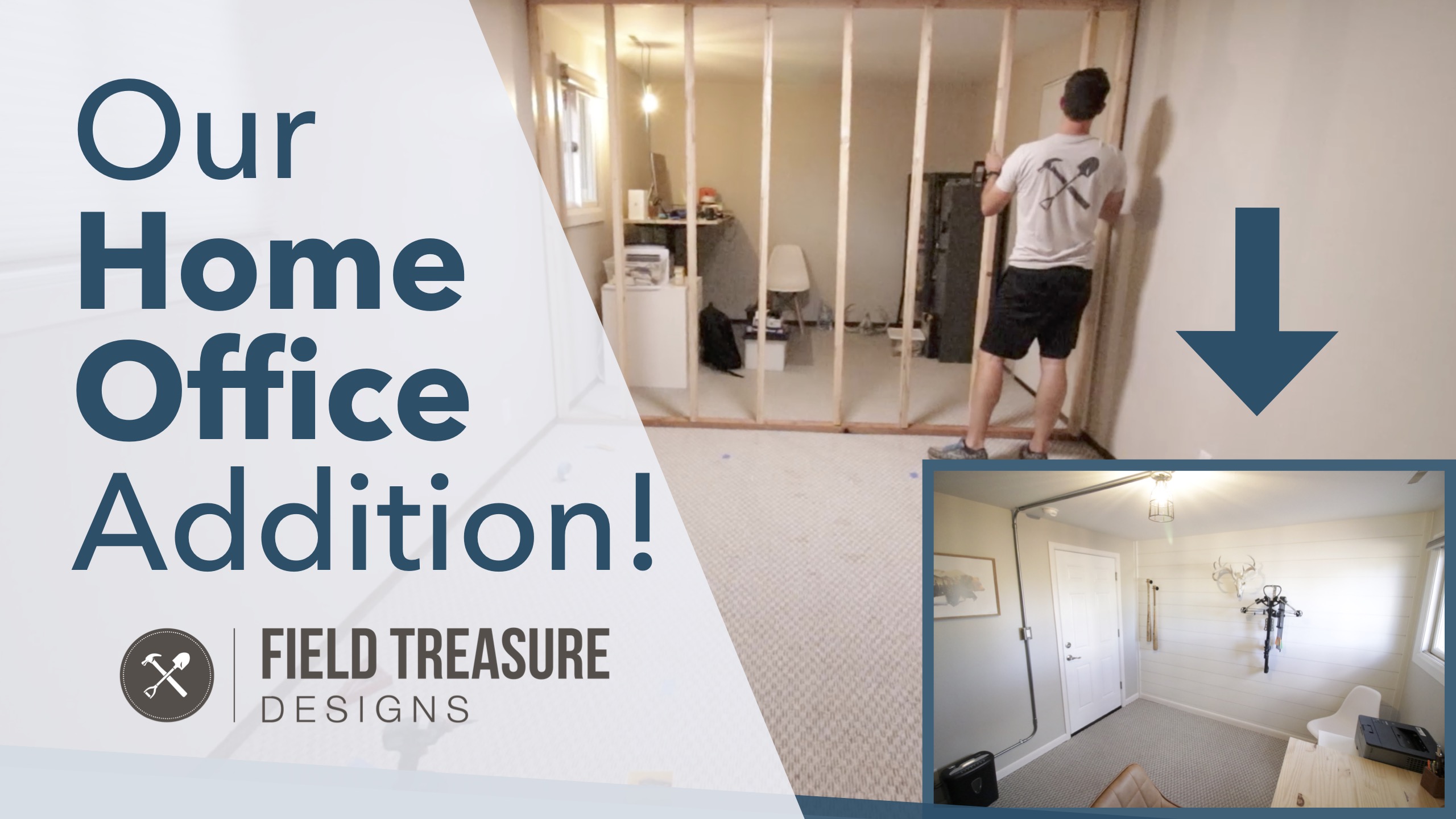 Our Home Office Addition! - Field Treasure Designs