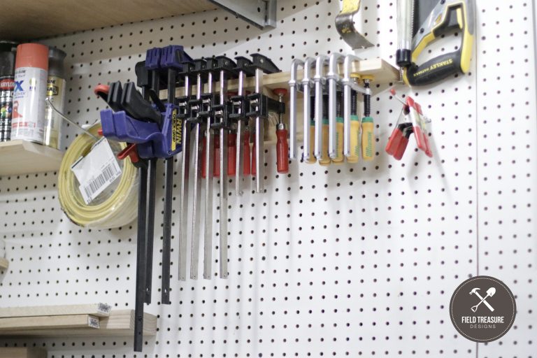 DIY Quick Clamp Rack