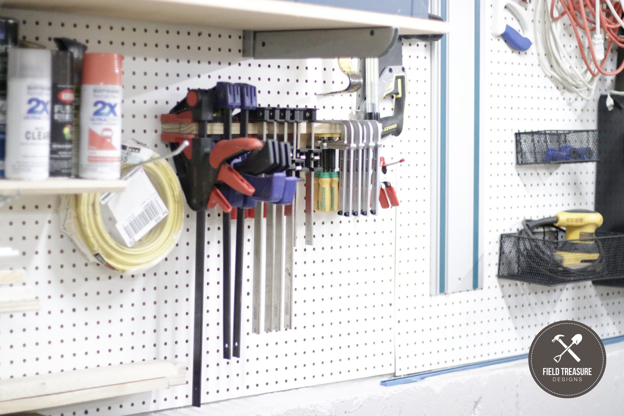 DIY Quick Clamp Rack