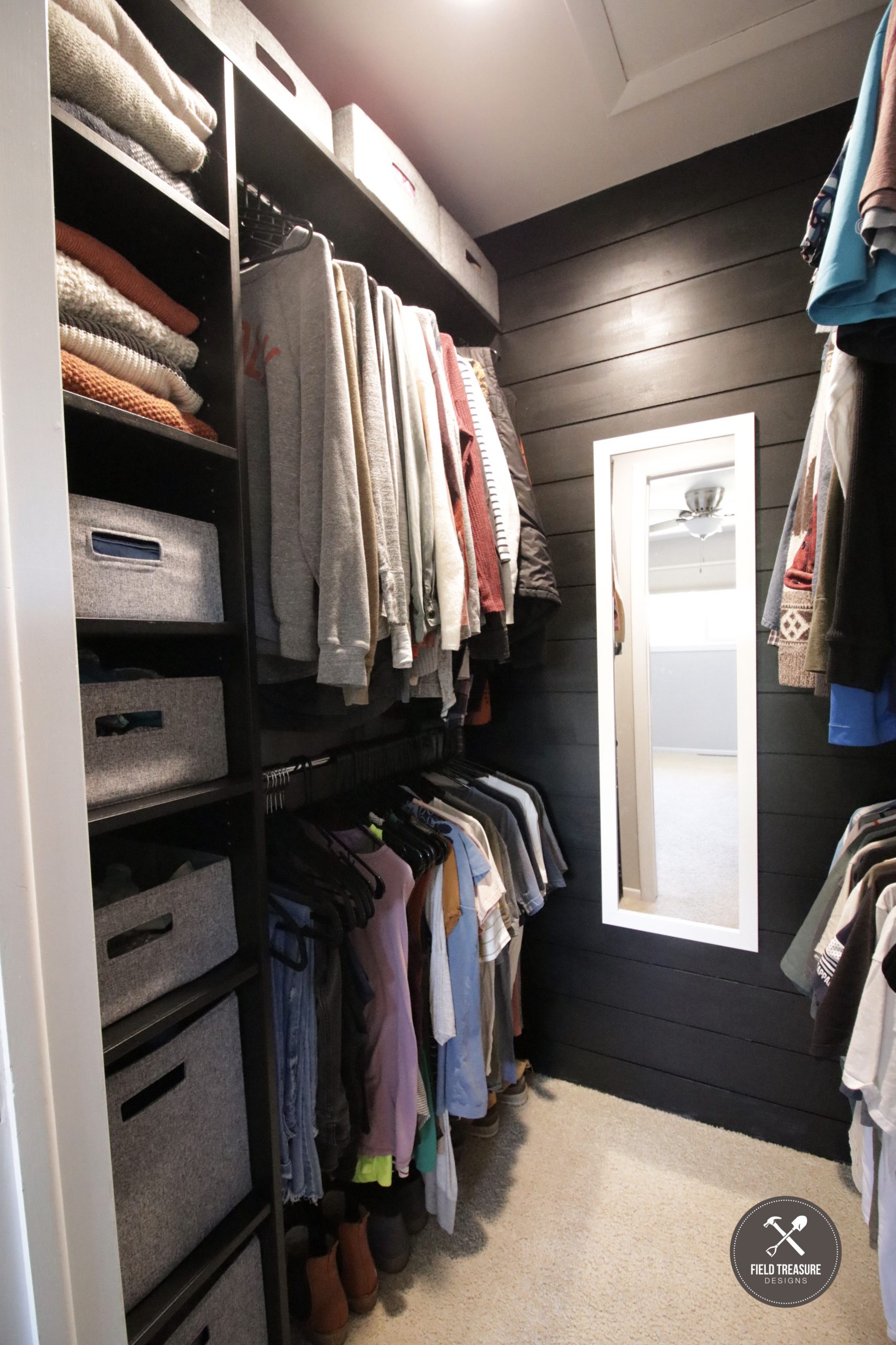 Small Bedroom Closet Remodel - Field Treasure Designs