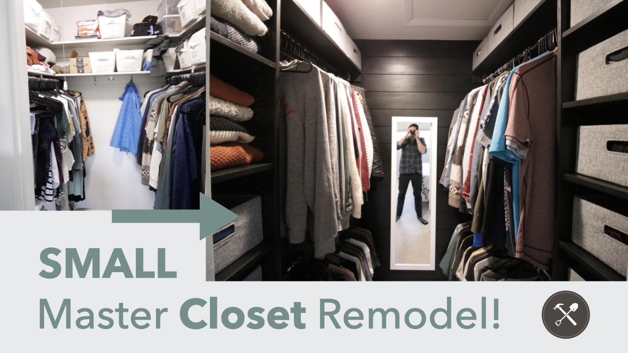 Small Bedroom Closet Remodel - Field Treasure Designs