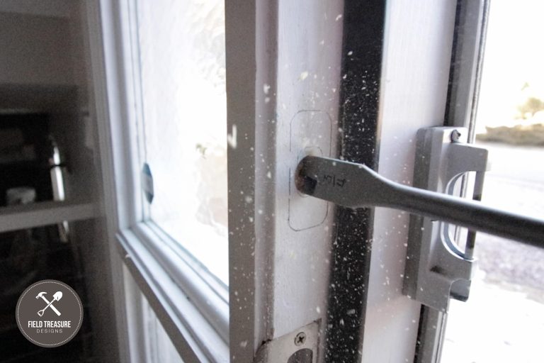 How to Install a Deadbolt - Field Treasure Designs