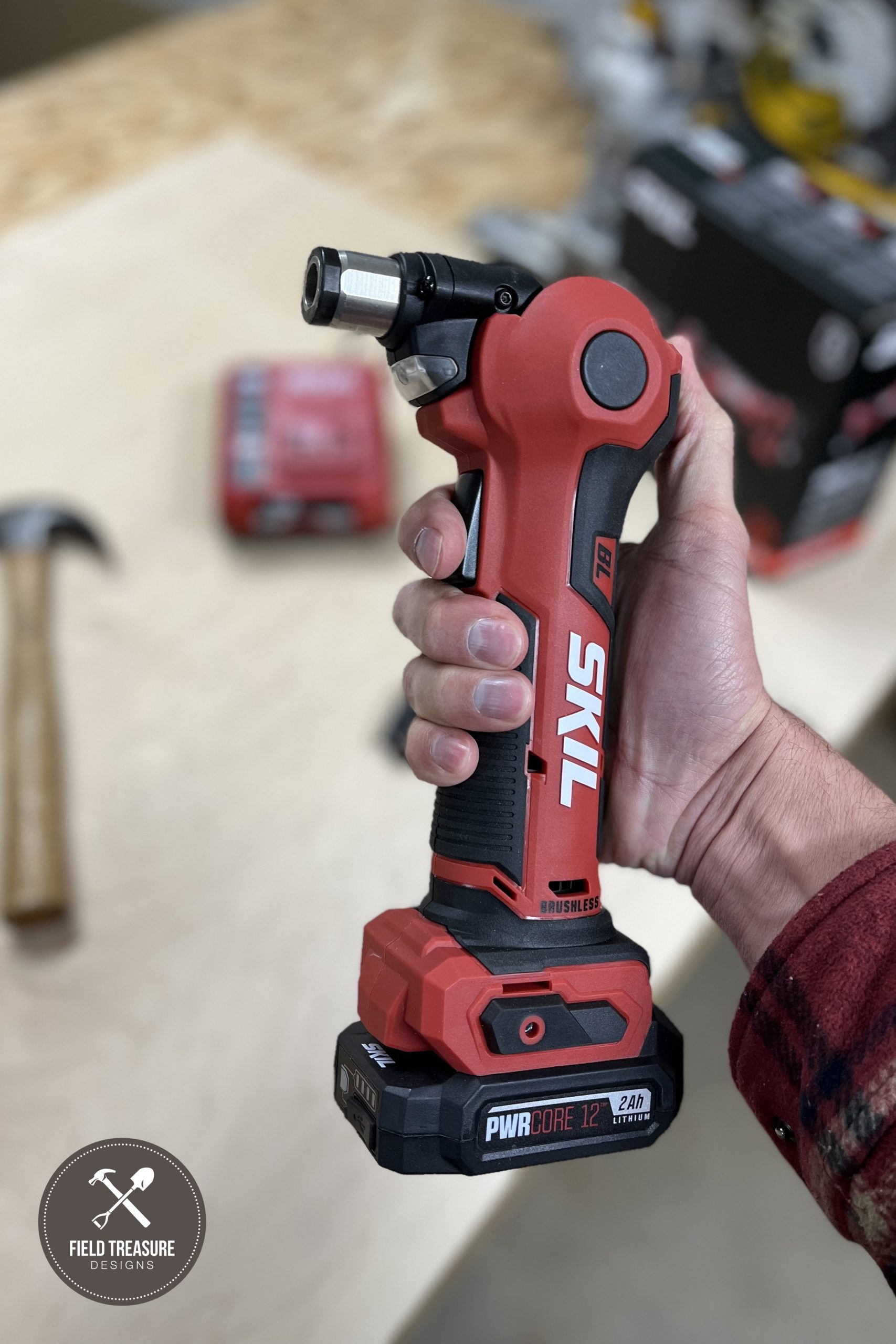 Skil 12V Auto Hammer Unbox & Review - Field Treasure Designs