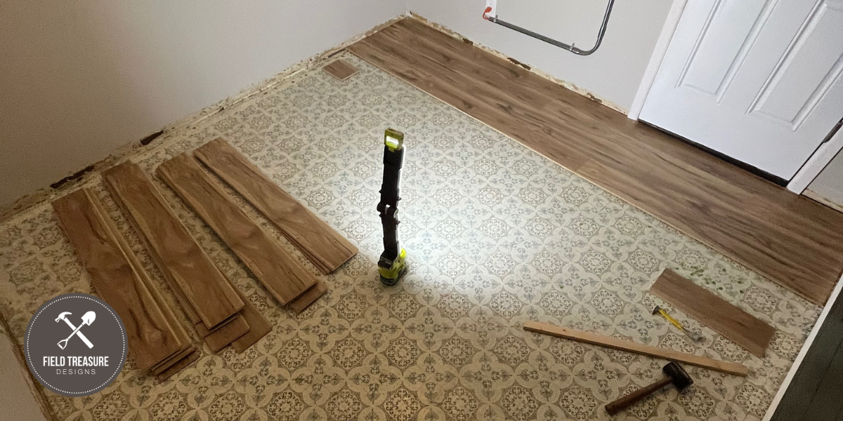 How to Install Laminate Flooring (And an Important Trick!) - Field ...